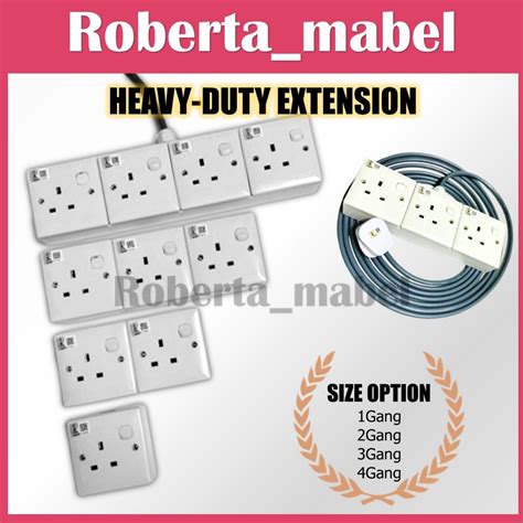 Sirim Socket Extension Heavy Duty Extension Plug Heavy Duty Wire