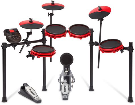 Alesis Nitro Mesh Kit Special Edition Red Muziker