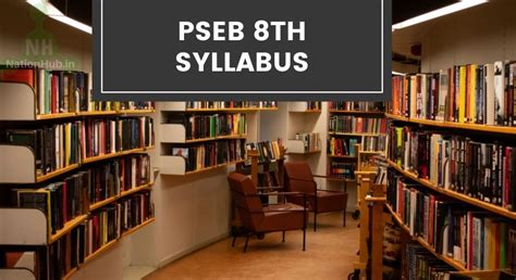 Pseb 8th Syllabus 2025 Pdf ‣ Punjab Board Class 8 Syllabus For Maths