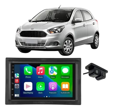 Central Multimidia 7 Polegadas Câmera Ré Com Sensor Moldura Parcelamento Sem Juros