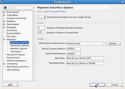 Microsoft Sql Serverデータベースからoracle Database 11gへの移行