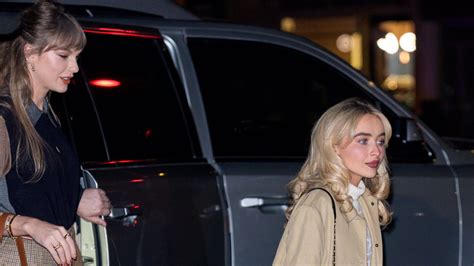 Taylor Swift And Sabrina Carpenter Style Out The Height Difference