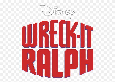 Wreck It Ralph Wreck It Ralph Text Alphabet Word Hd Png Download