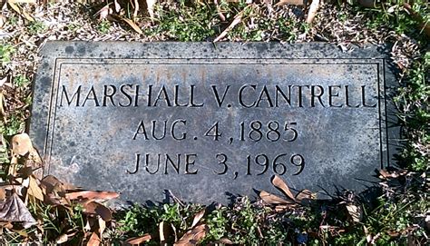 Marshall Verdo Cantrell 1885 1969 Find A Grave Memorial