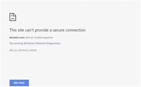 How To Fix The ERR SSL PROTOCOL ERROR SiteGround KB