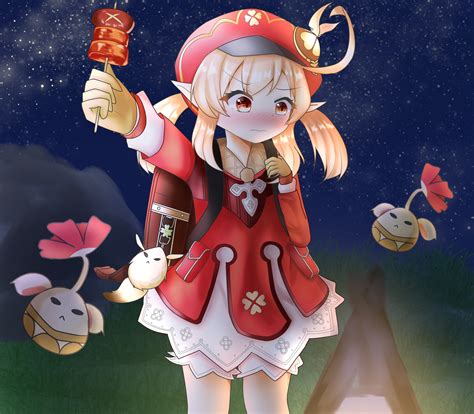 Klee Digital Art Genshin Impact Wallpaper Hd Games 4k Wallpapers Images And Background