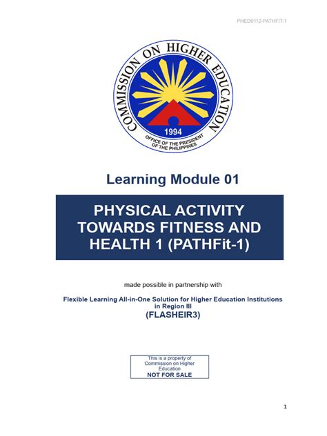 Pathfit 1 Module Download Free Pdf Physical Fitness Strength