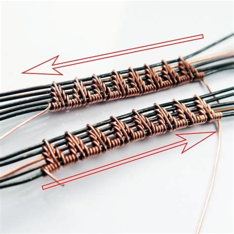 Wire Wrapping Tutorial Wire Jewelry Tutorial Wire Wrap Tutorial Earrings Wire Weaving Tutorials