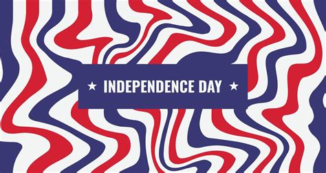 United States Independence Day Background Design 65652018 Vector Art
