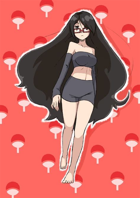 Sarada Fanart Sarada New Design Sarada Uchiha Outfit Oc Anime