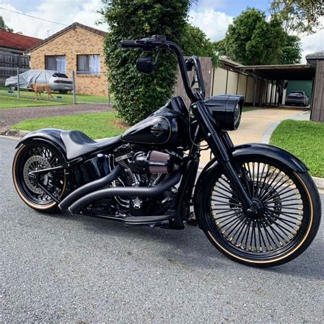 Harley Softail Custom Motorcycle