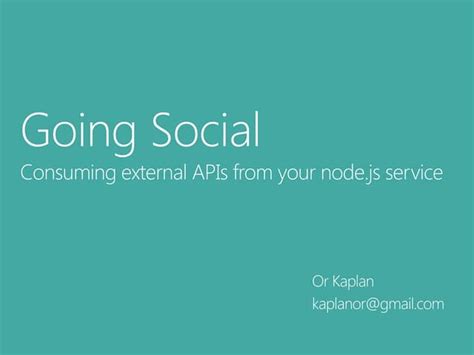 Node Social Pdf Social Networking Internet