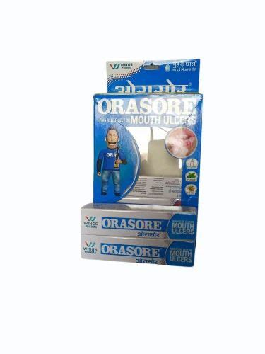Orasore Gel At ₹ 78piece Orasore Mouth Ulcer Gel In Bhilwara Id 2851878295012