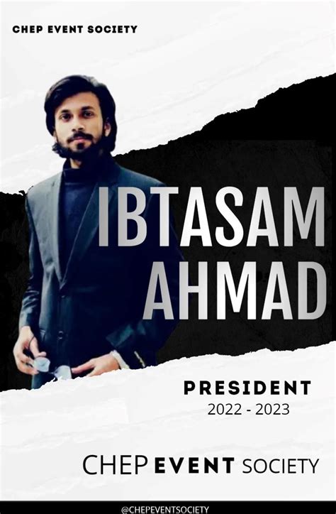 Ibtasam Ahmad On Linkedin President Ces