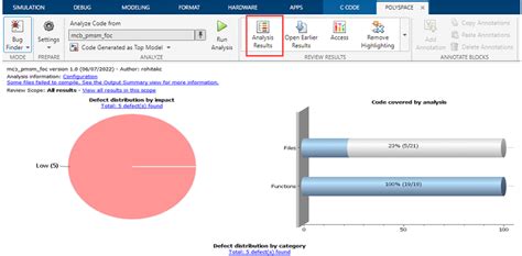 analyze and verify motor control algorithms using polyspace