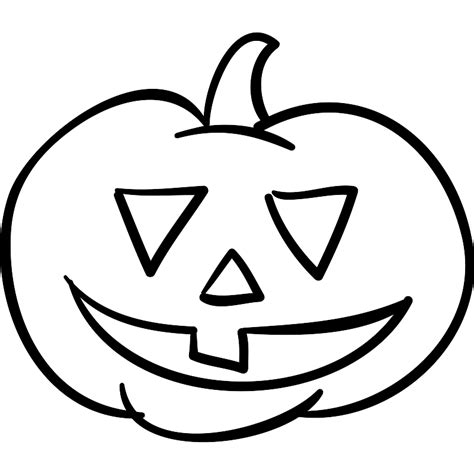 Halloween Pumpkin Outline