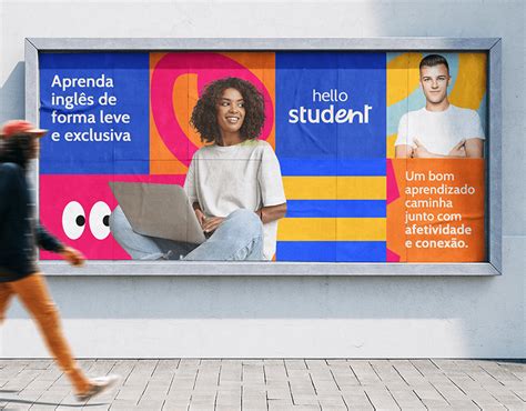 Hello Student Identidade Visual 3 Images Behance