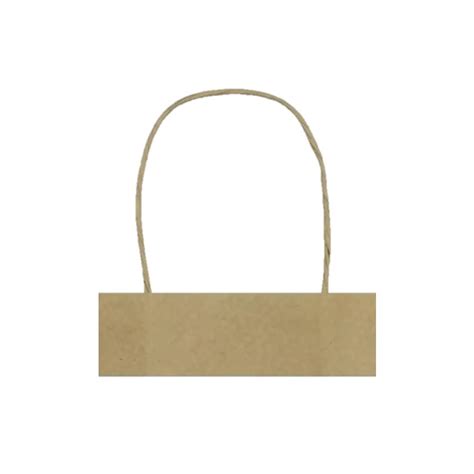 Alça Papel Kraft Torcido Para Sacolas 1000 Unidades 114cm Shopee