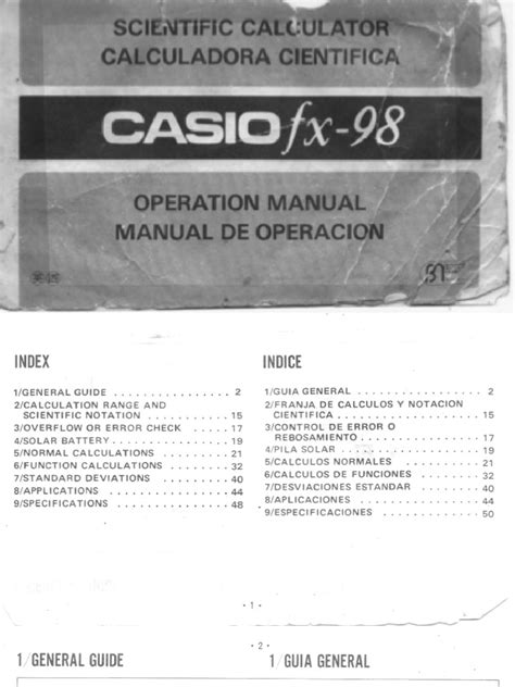 Casio Fx 98 Pdf