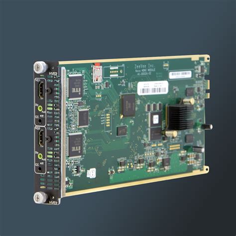 Hdb3000 Hdmi Rfip Media Module Blade Product Number 3khve2i Zeevee