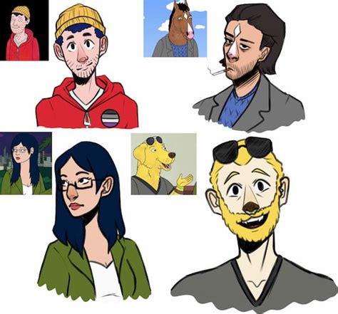 Ai And Human Perspective Of Bojack Horseman As A Human Animetion Talk