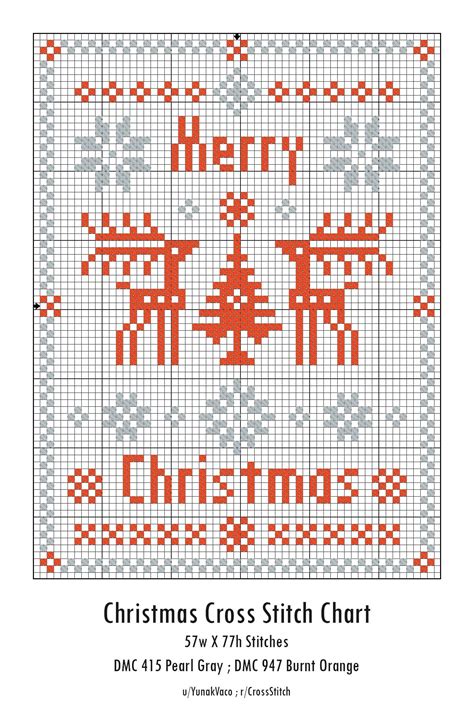 Free Printable Christmas Cross Stitch Totally Free Printables