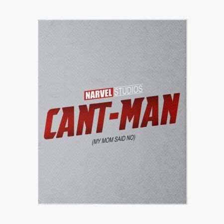 Cant Man My Mom Said No Sbubby Art Board Print By Get Geeky Redbubble
