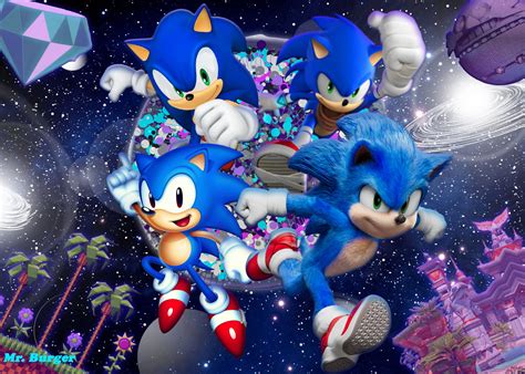 Sonic Multiverse By Speedyburger On Deviantart