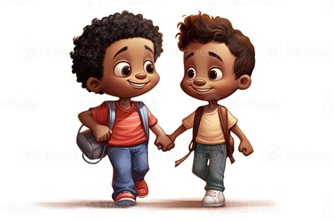 Two Brothers Cartoon