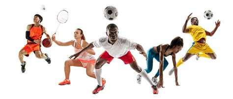 Premium Photo Collage Of Different Professional Sportsmen Fit Men