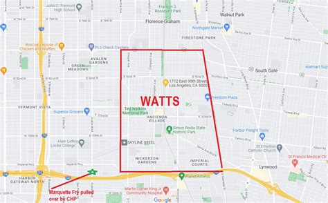 Watts Towers Thomas Reports