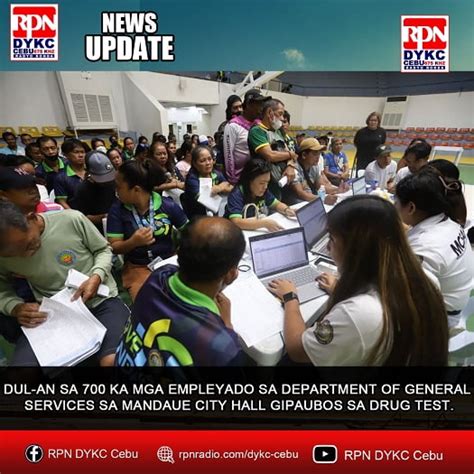Cebu Dul An Sa 700 Ka Mga Empleyado Sa Department Of General Services Sa Mandaue City Hall