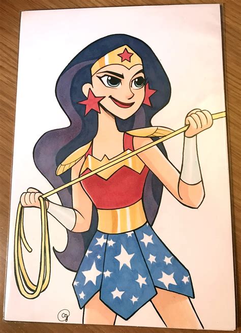Wonder Woman Drawing