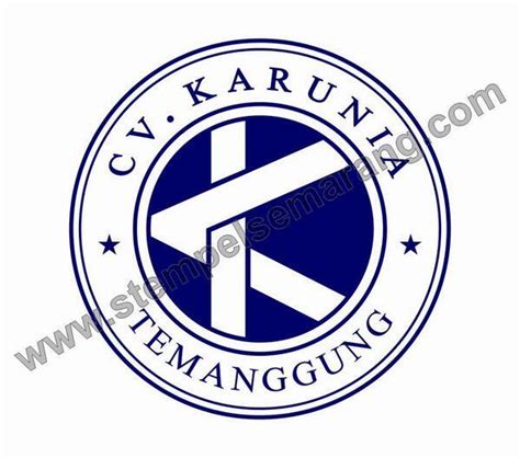 Contoh Stempel Cv 58 Koleksi Gambar