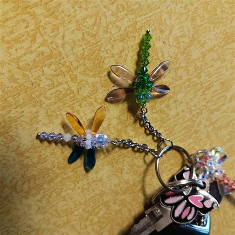 3d Crystal Fruit Keychains Etsy