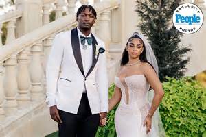 Nba Star Dorian Finney Smith Marries Jazmyne Branch Wedding Exclusive