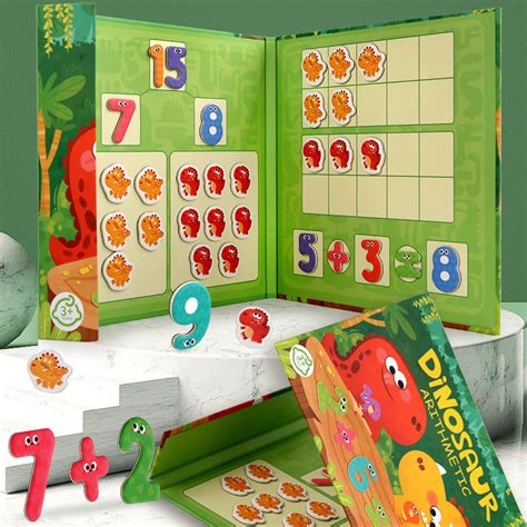 Dinosaur Arithmetic Math Learning Tools Boardgames And Puzzles