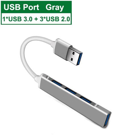 Usb Hub Car Type C Multi Interface Converter 30 E Vicedeal