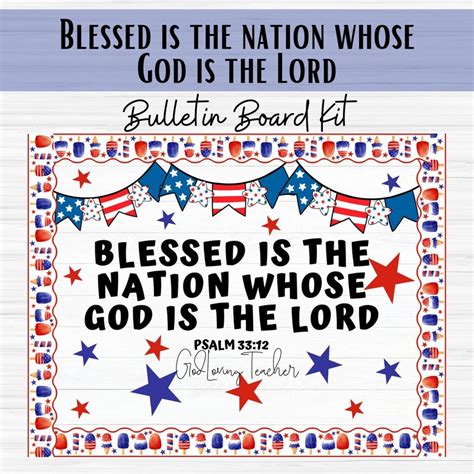 Bulletin Board Ideas 4th Of July Etsy