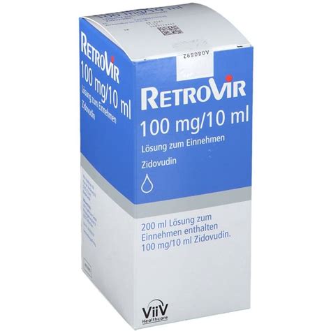 Retrovir 100 Mg10 Ml 200 Ml Shop