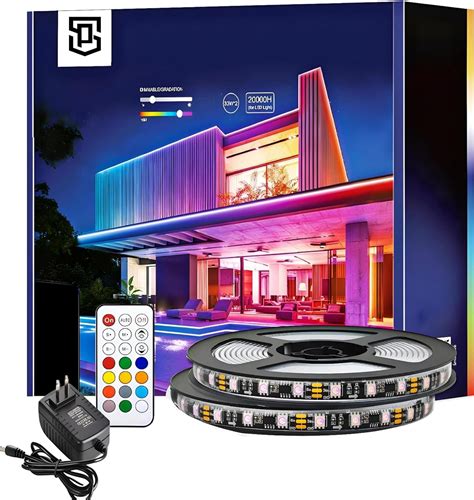 Buy PIXEL SYNC RGB IC Pixel Strip M Kit W RF Controller Adapter Modes Easy LED Control