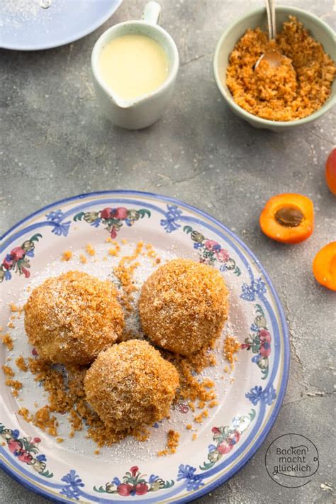Marillenknödel Backen Macht Glücklich