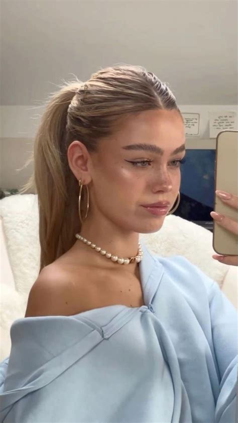 Pin Van Myrella Gabriela Op Hair Blond Krullend Haar Haarstijlen