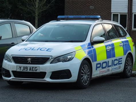 North Yorkshire Police Yj19 Aeg Peugeot 308 Estate On Du… Flickr