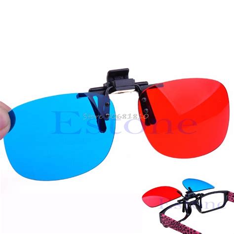 Red Blue Glasses Hanging Frame 3d 3d Glasses Myopi Grandado