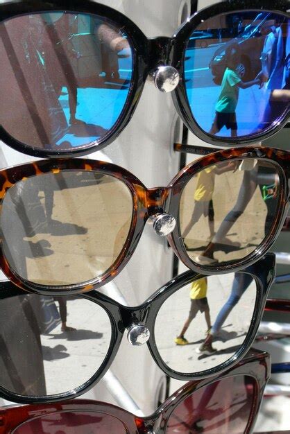 Premium Photo Close Up Of Sunglasses