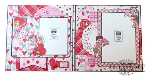 Scraps Of Life Lovestruck Scrapbook Folder Authentique