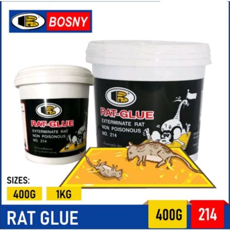 Bosny Rat Glue B214 Pandikit Sa Daga Glue Only 400ml 1kg Pandikit Na