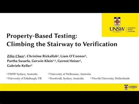 Free Video Property Based Testing Climbing The Stairway To