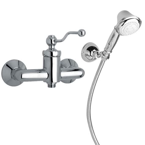 Concealed Single Lever Shower Mixer Tap With Shower Kit For Chrome
